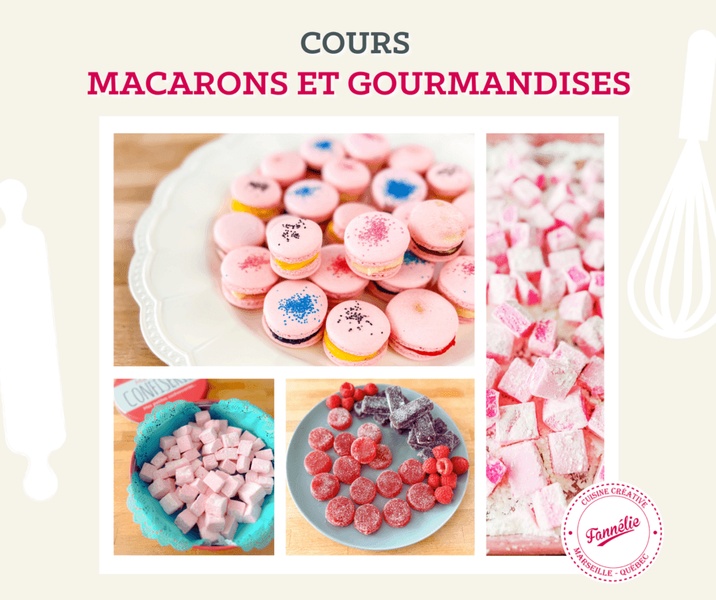 Cours Macarons et Gourmandises – Fannelie.com